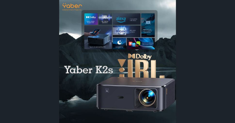 Yaber Debuts In India With The Launch Of Yaber k2s Movie Projector With ...
