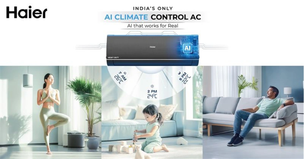 Haier Launches India’s First AI Climate Control Air Conditioners Ahead ...