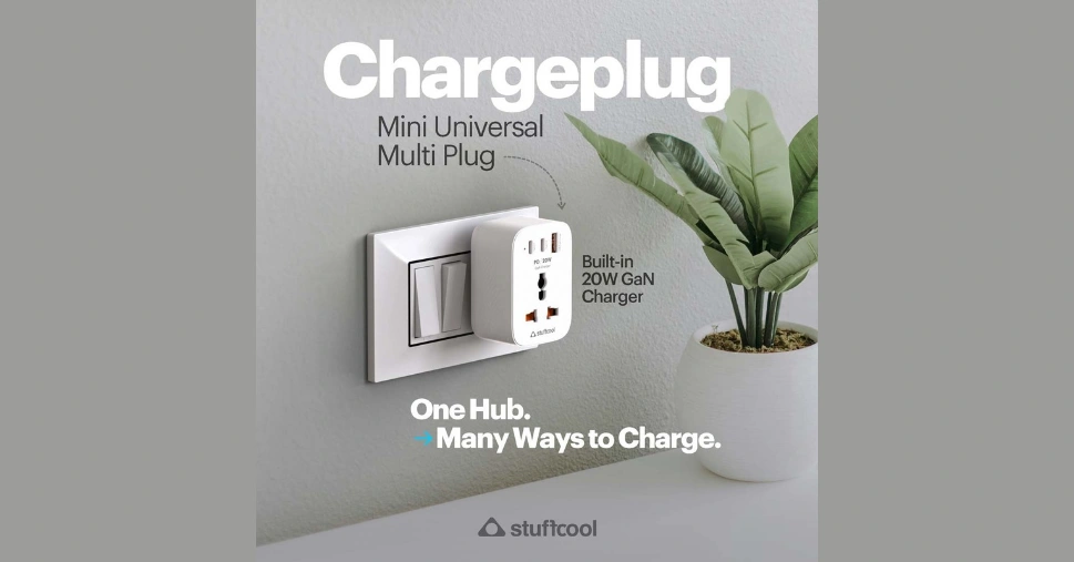 ChargePlug Mini by Stuffcool Launched – A Compact, Universal Multi-Plug ...