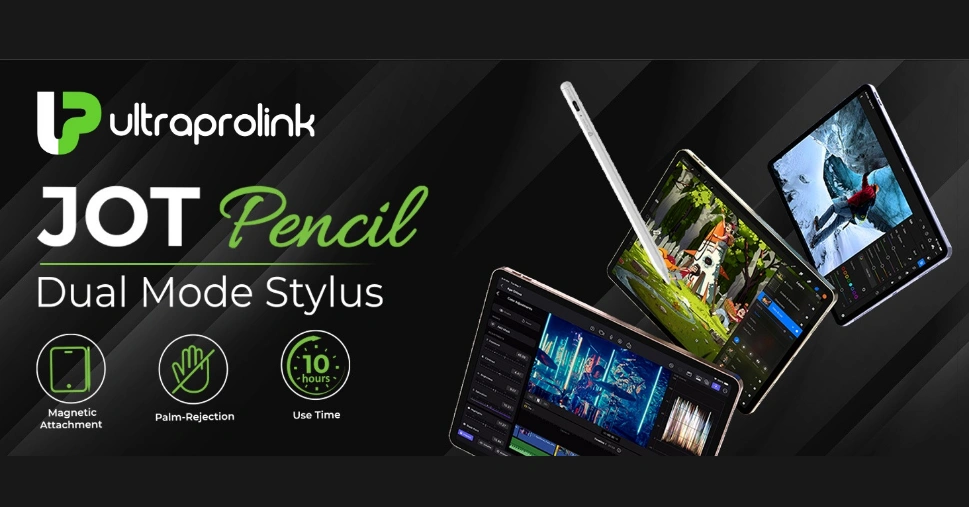 JOT Pencil by UltraProlink Launched, A Universal Smart Stylus That ...