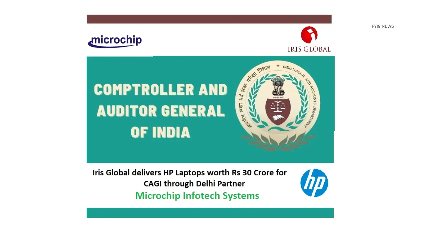 Iris Global Delivers 3,800 HP Laptops Worth ₹30 Crore for CAGI Through ...