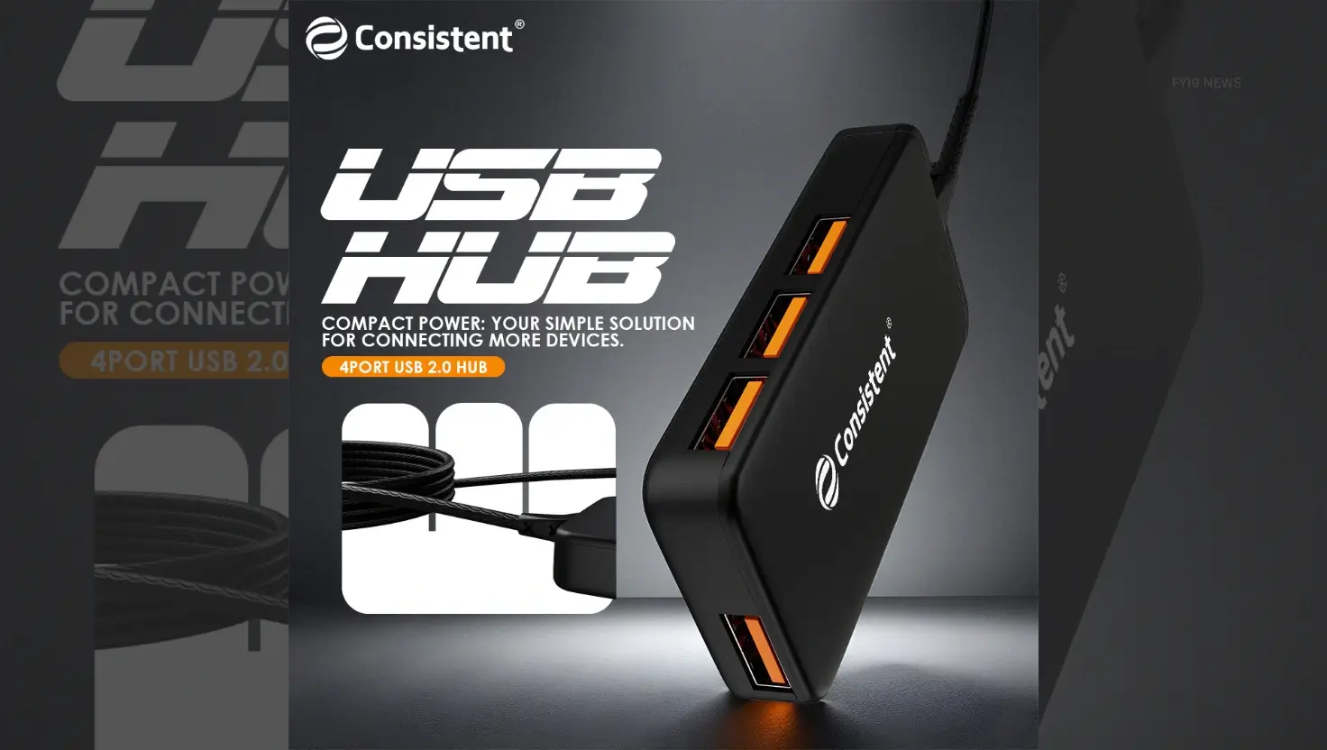 Consistent Launches Advanced 4-Port USB Hub Designed for Faster ...