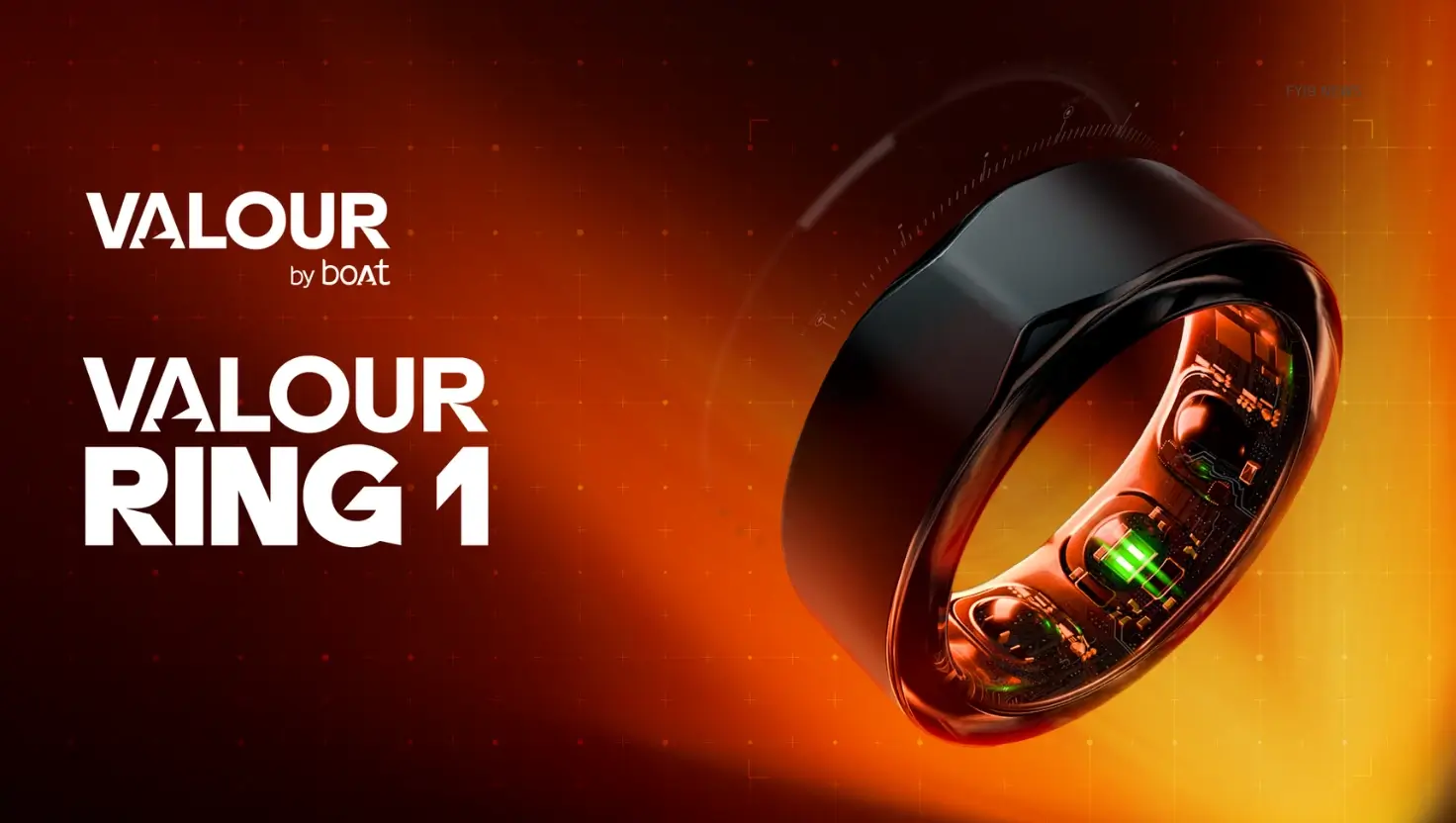 Valour Ring 1 by boAt Unveiled: A Titanium Health Ring Built for ...