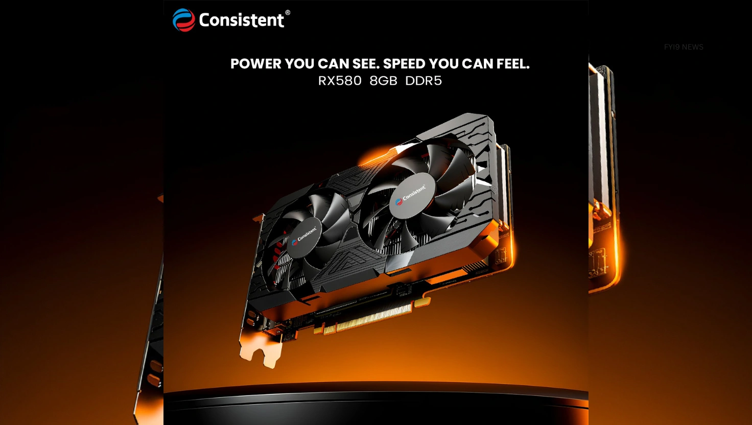 Consistent Infosystems Launches RX580 8GB DDR5 Graphics Card for Gaming ...